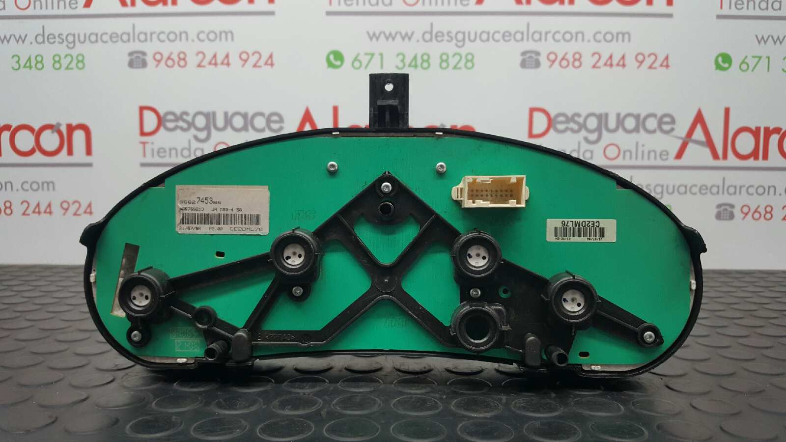 9662745380 COMPTEUR DE Vitesse Tableau De Bord / 141685 Pour Peugeot ...